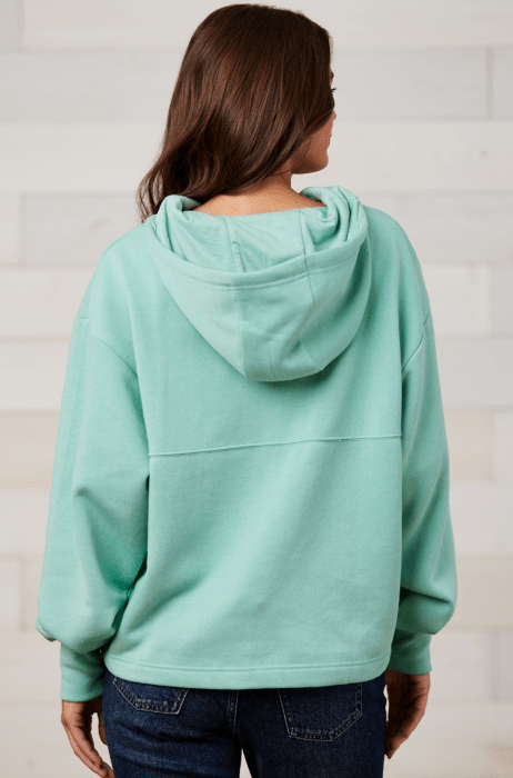 Custom Shirts | Delta Dance Connection - Women's Boxy Hooded Quarter ...